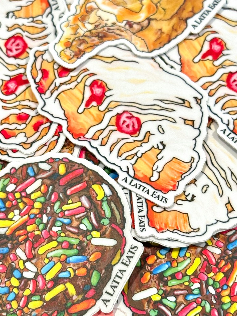 Free Stickers! - A Latta Eats | gluten-free & dairy-free